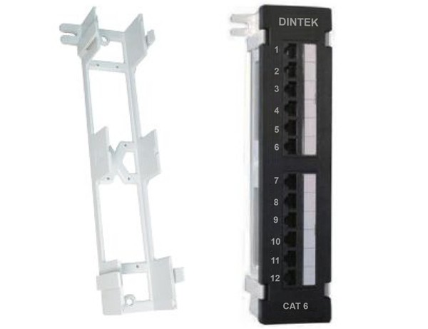 PowerMAX Wall Mount 12P Cat.6 Patch Panel
